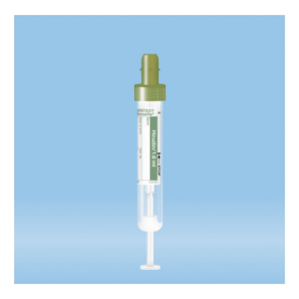 Sarstedt S-Monovette® Hirudin, 1,6 ml | Blutentnahme Sarstedt ...